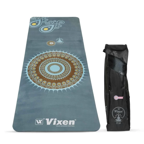 YOGA MAT DIVYOG SUEDE 5 MM - Sport Goods Manufacturers & Suppliers